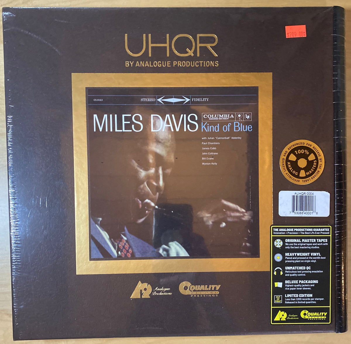 Miles Davis - Kind Of Blue-Box set (sealed)Deluxe Limited edition. UHQ – Turntable Treasures
