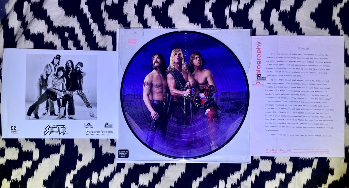 Spinal Tap- Package! Break Like The Wind- Picture Disc (MCA)With (Poly ...