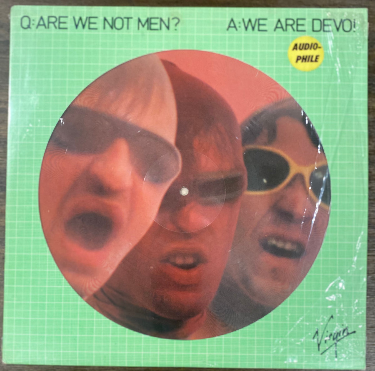 Devo - Picture Disc-Are We Not Men? We Are Devo! With flexi disc 1979 ...