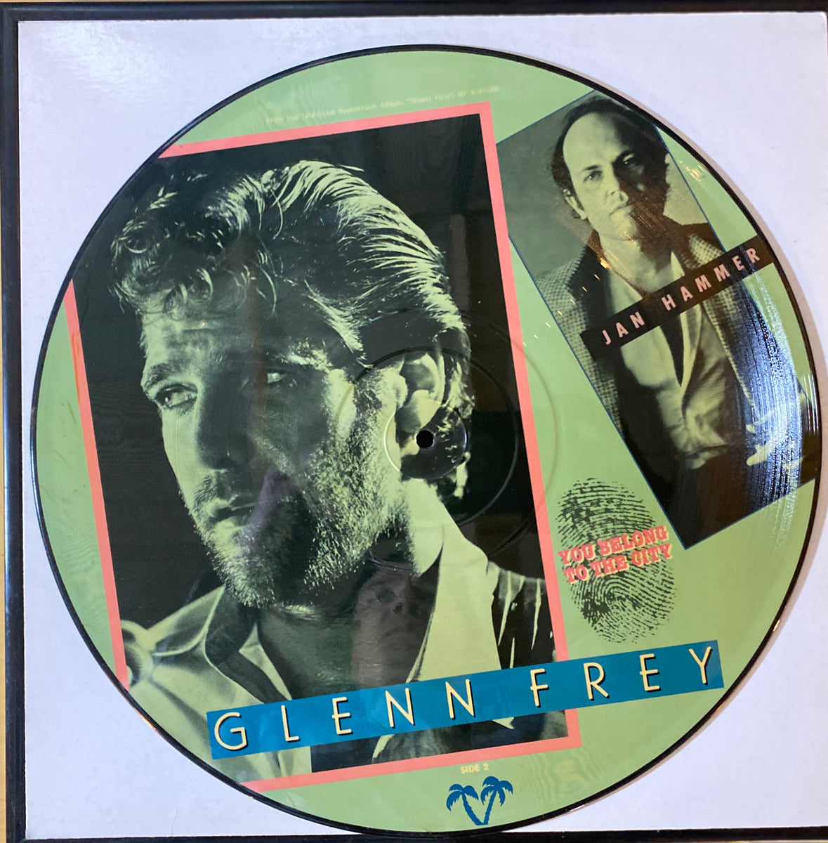 Glen Frey “Miami Vice” picture disc. 1985 – Turntable Treasures