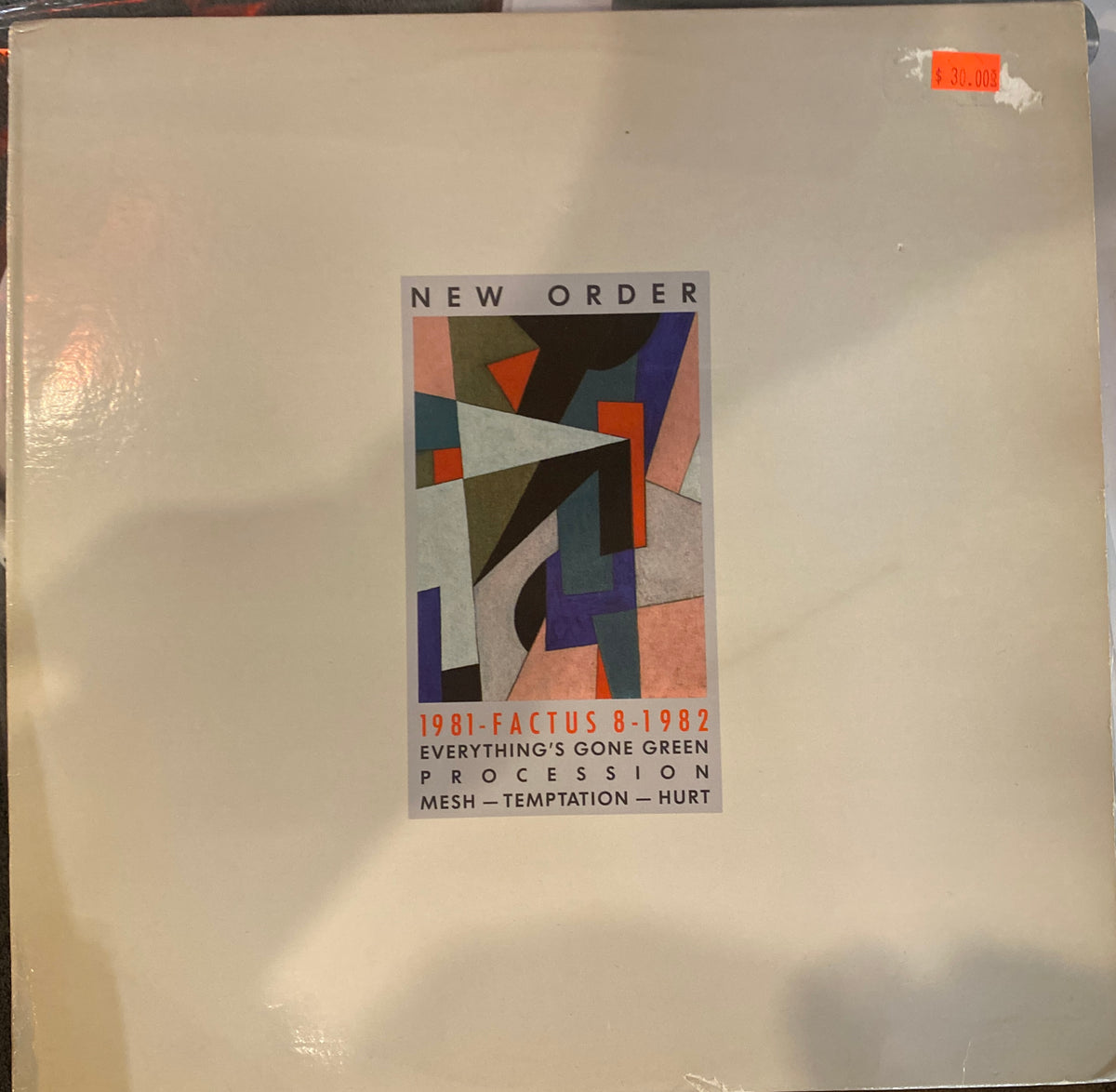 New Order - 1981-1982 vinyl EP (1982) – Turntable Treasures